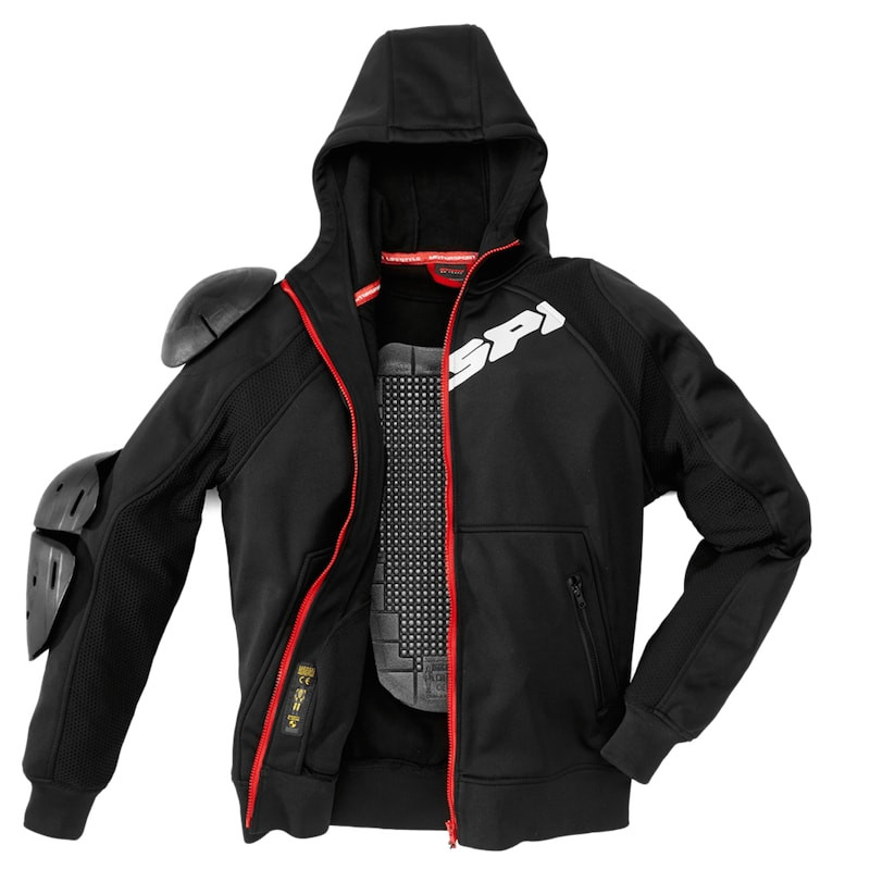 Spidi Hoodie Armor Sweatshirt | BurnOutMotor