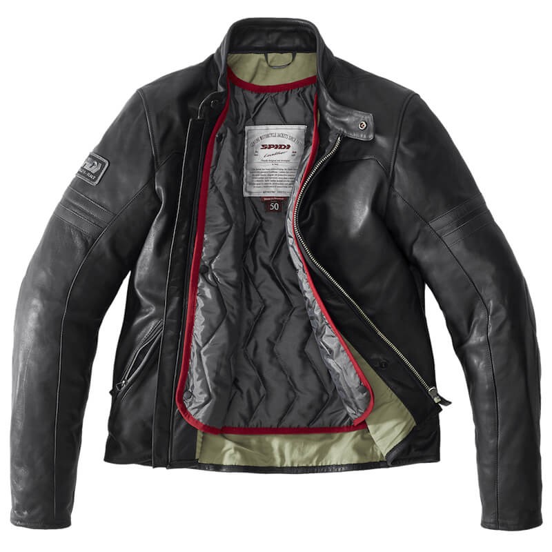 Spidi Vintage Leather Jacket | BurnOutMotor