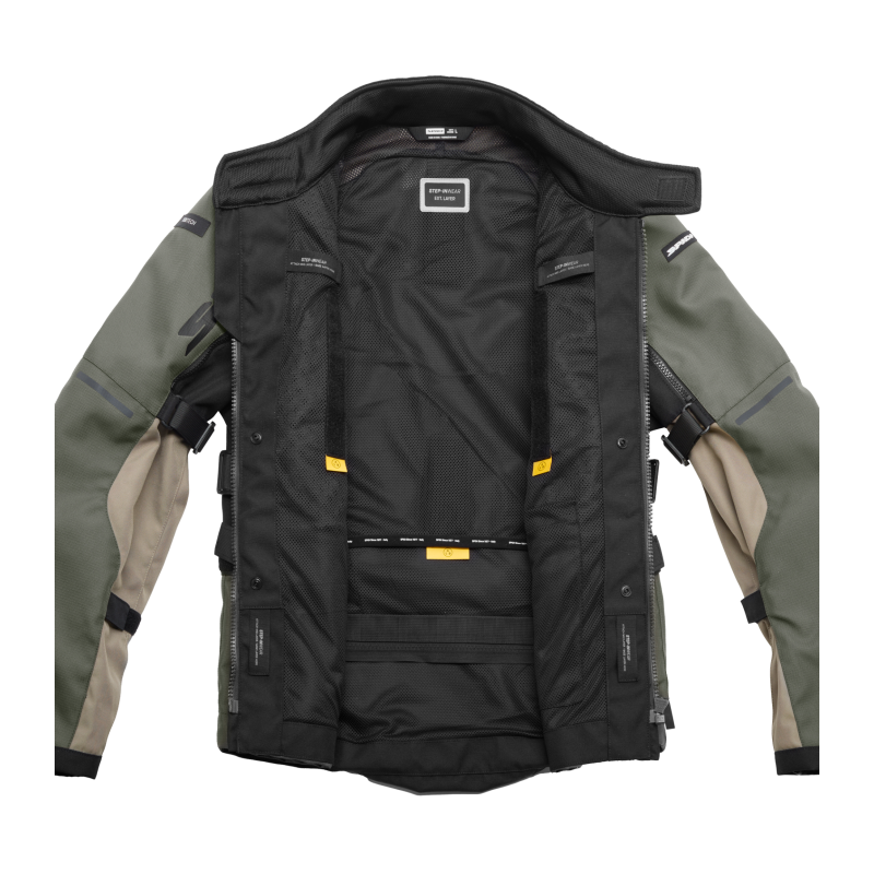 SPIDI Crossmaster 2 3-Layer H2Out Motorcycle Jacket | BurnOutMotor